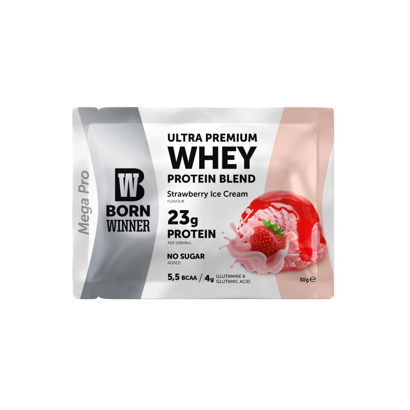 BORN WINNER MEGA PRO PUDRA PROTEICA 69% BCAA FARA ZAHAR ADAUGAT CAPSUNI ...